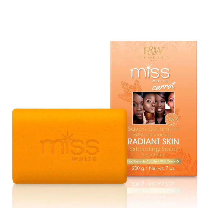 Fair & White Miss White Carrot Exfoliating Soap – TJ Beauty Products UK