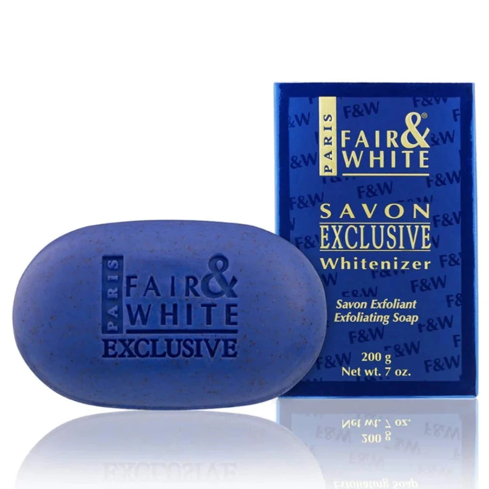 Fair & White Exclusive Whitenizer Exfoliating Soap – TJ Beauty Products UK