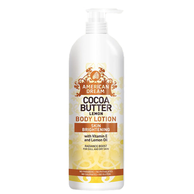 American Dream Lemon Cocoa Butter Lotion 25oz