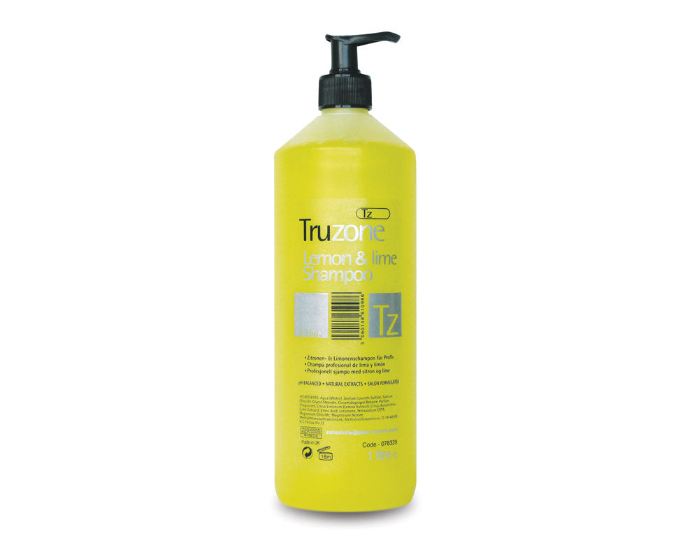 Truzone - Lemon & Lime Shampoo - 1L – TJ Beauty Products UK