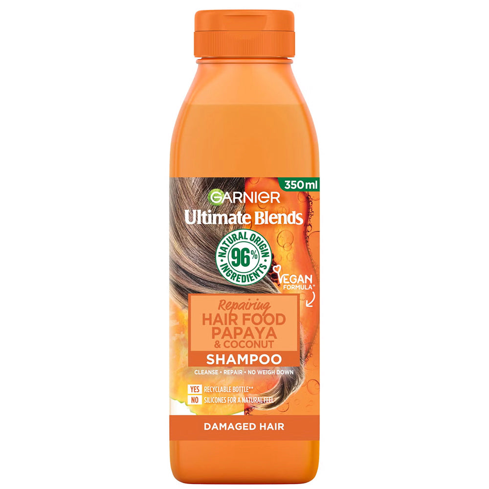 Garnier Hair Food Papaya & Coconut Shampoo 350 ml – TJ Beauty Products UK