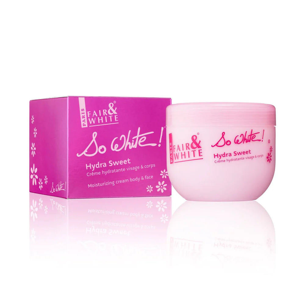 Fair & White So White Hydra Sweet Moisturizing Cream 400 ml – TJ Beauty ...