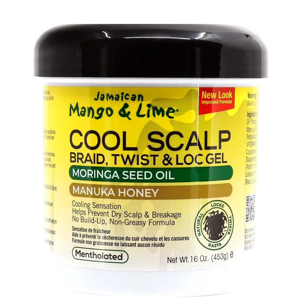 Jamaican Mango & Lime Cool Scalp Braid, Twist & Loc Gel 16 oz – TJ ...