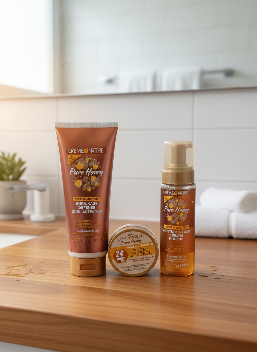 Cream of Nature Curl Activator Kit | Define & Defend Curls | TJ Beauty ...