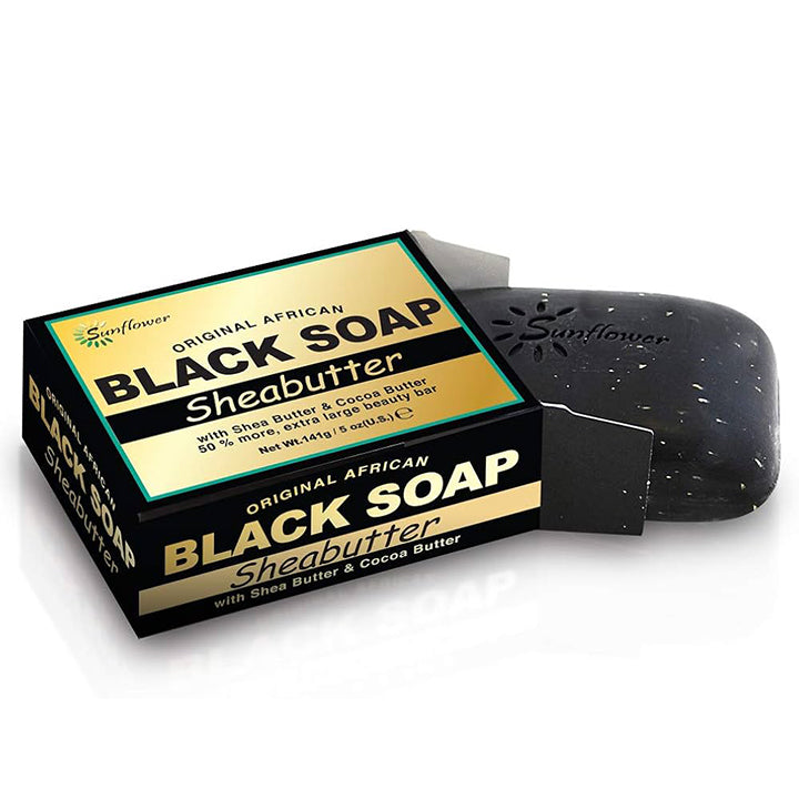 Original African Black Soap 5 oz | Shea Butter – TJ Beauty Products UK