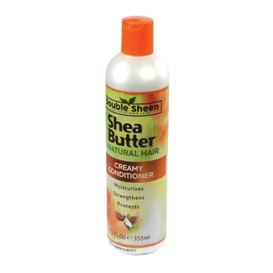 Double Sheen Shea Butter For Natural Hair Creamy Conditioner - 355ml ...
