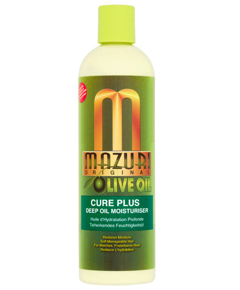 Mazuri Olive Oil Cure Plus Deep Oil Moisturiser 355ml – TJ Beauty ...