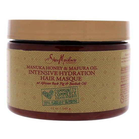 Shea Moisture Manuka Honey & Mafura Oil Intensive Hydration Hair Masqu ...
