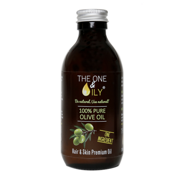 The One & Oily Hair & Skin Premium Oil 100% Pure Olive Oil 200ml – TJ ...