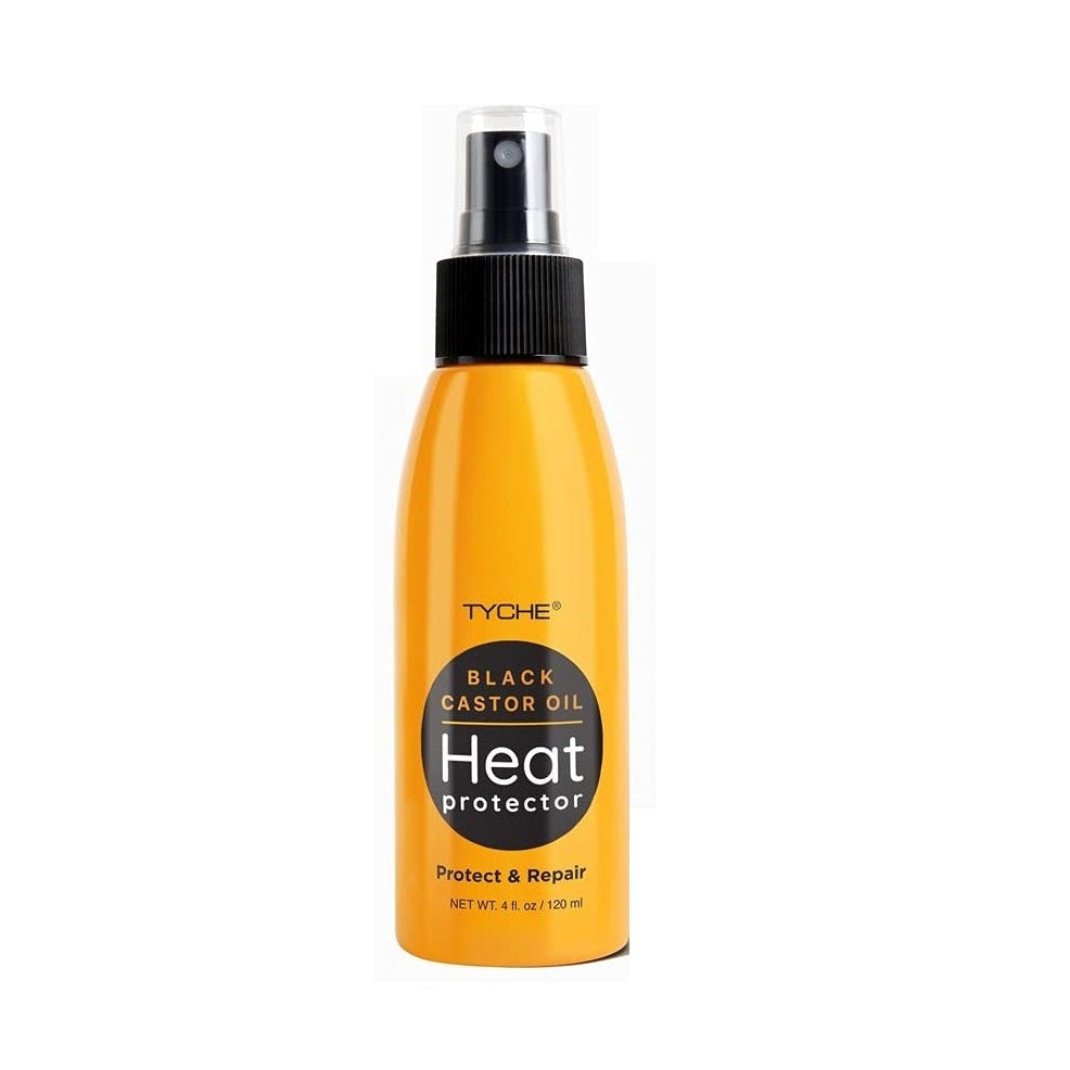 Tyche Black Castor Oil Heat Protector 120ml – TJ Beauty Products UK